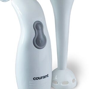 Courant CHB-2001CW 2 Speed Electric Hand Blender with 30 Oz Measuring Cup, White