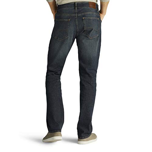 Lee Men's Big & Tall Extreme Motion Straight Taper Jean Maverick 46W x 30L