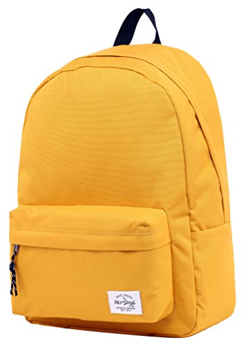 HotStyle SIMPLAY Classic School Backpack Bookbag, Goldenrod