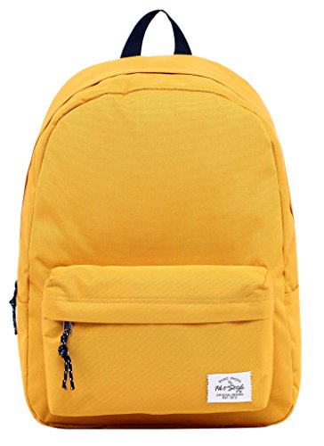 HotStyle SIMPLAY Classic School Backpack Bookbag, Goldenrod