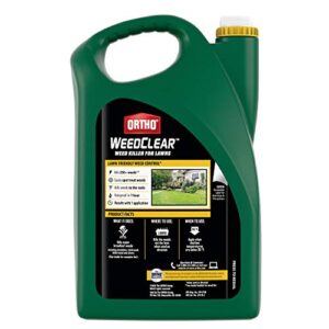 Ortho WeedClear Weed Killer for Lawns: Refill, Won't Harm Grass (When Used as Directed), Kills Dandelion & Clover, 1 gal.