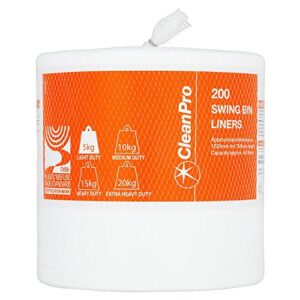 clean pro 200 swing bin liners