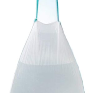 Small Drawstring Trash Bags,1.2-1.5 Gallon White Garbage Bag Home Trash Can Liners 120 Counts