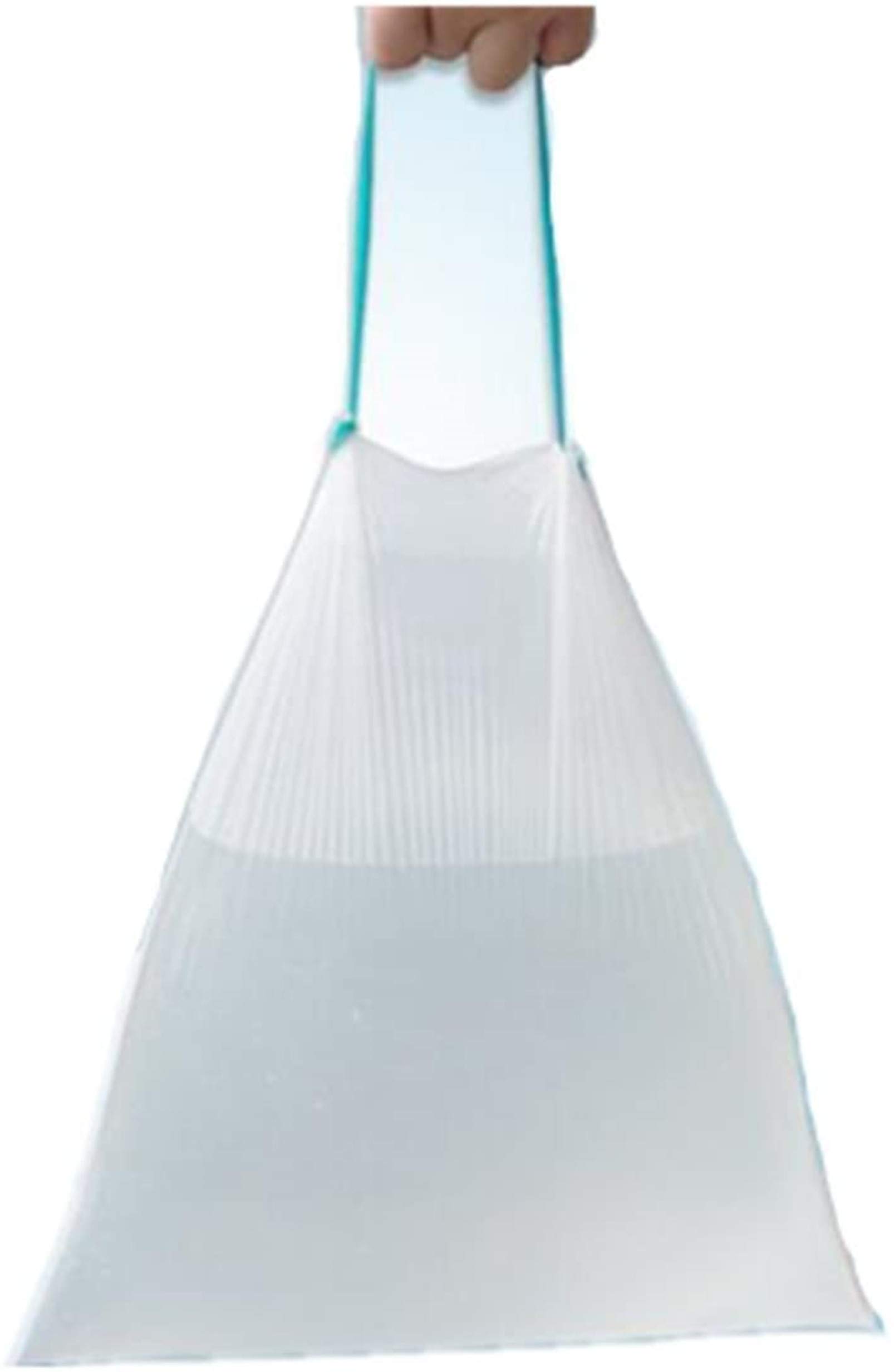 Small Drawstring Trash Bags,1.2-1.5 Gallon White Garbage Bag Home Trash Can Liners 120 Counts