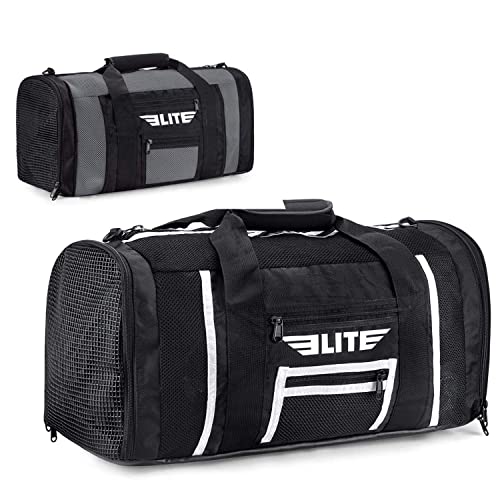 Elite Sports Boxing Gym Duffle Bag for MMA, BJJ, Jiu Jitsu gear,Duffel Athletic Gym Boxing Bag