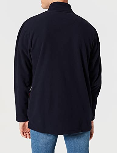 JP 1880 Menswear Big & Tall Plus Size L-8XL Zip Front Fleece Jacket Navy Blue XXXXXX-Large 705552 70