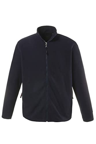 JP 1880 Menswear Big & Tall Plus Size L-8XL Zip Front Fleece Jacket Navy Blue XXXXXX-Large 705552 70