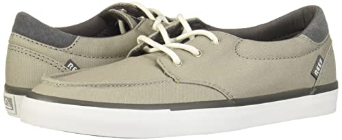 Reef mens Reef Deckhand 3 Sneaker, Grey/White, 12 US