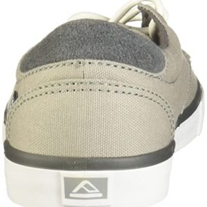 Reef mens Reef Deckhand 3 Sneaker, Grey/White, 12 US