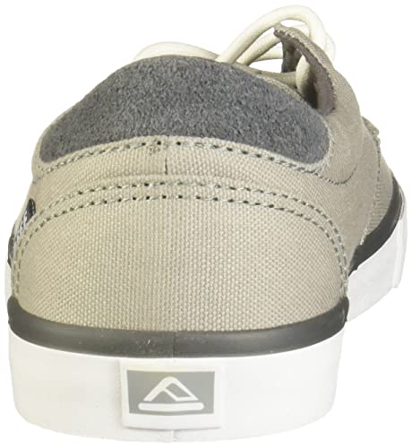 Reef mens Reef Deckhand 3 Sneaker, Grey/White, 12 US