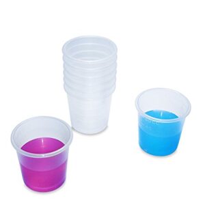 2 Ounce Medicine Cups - Thick Plastic Disposable Medicine Cups (50)