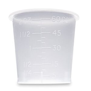 2 Ounce Medicine Cups - Thick Plastic Disposable Medicine Cups (50)