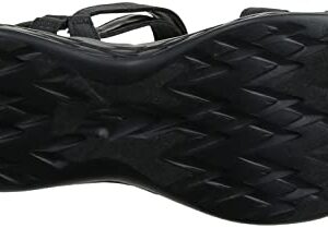 Skechers womens On-the-go 600 - Brilliancy Sport Sandal, Black, 10 US