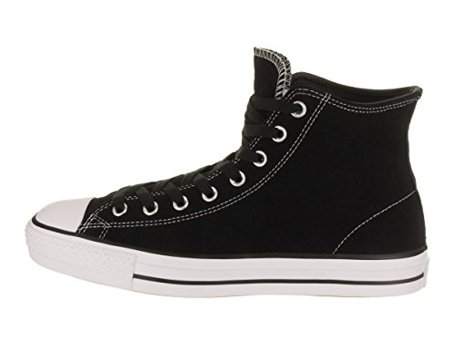 Converse Unisex Sneaker, Black Black White, 7 US Men