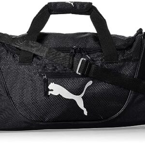 PUMA unisex adult Evercat Contender Duffel Bags, Black, One Size US