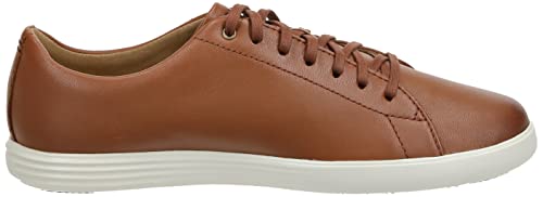 Cole Haan mens Grand Crosscourt Ii Sneaker, Tan Leather Burnsh, 10.5 US