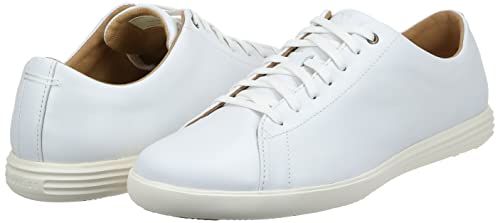 Cole Haan mens Grand Crosscourt Ii Sneaker, White Leather, 10.5 US