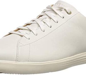 Cole Haan mens Grand Crosscourt Ii Sneaker, White Leather, 10.5 US