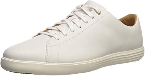 Cole Haan mens Grand Crosscourt Ii Sneaker, White Leather, 10.5 US