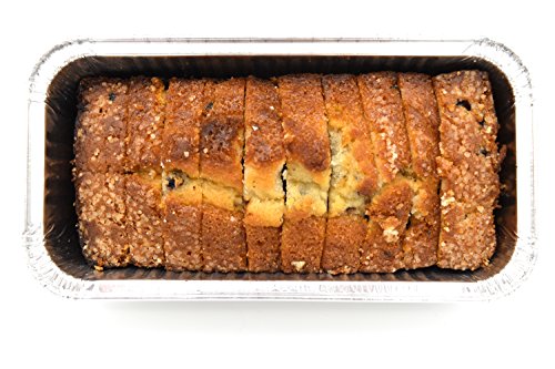 Fig & Leaf (60 Pack) Premium 2-LB Bread Loaf Baking Pans - 8.5" x 4.5" x 2.5" l Heavy Duty l Disposable Aluminum Foil Tins for Cakes Meatloaf Lasagna