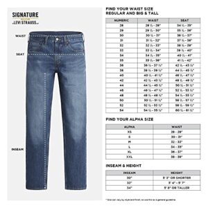 Signature by Levi Strauss & Co. Gold Label Men's Skinny Fit Jeans, Gothic 3D Gold, 34W x 30L