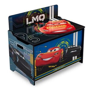 delta children deluxe toy box, disney/pixar cars