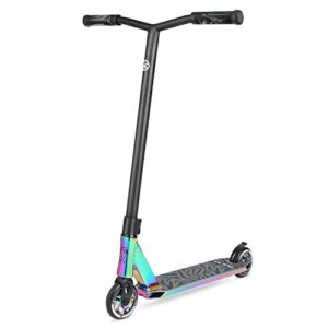 vokul k1 pro scooters stunt scooter trick scooter for boys intermediate and beginner freestyle scooter for kids 8 years and up,teens and adults -quality kick pro scooter for boys and girls (neo)