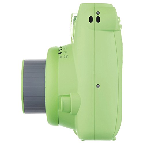 Fujifilm Instax Mini 9 Instant Camera (Lime Green) with 2 x Instant Twin Film Pack (40 Exposures)