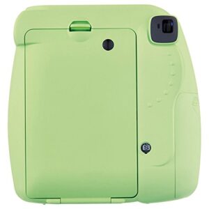 Fujifilm Instax Mini 9 Instant Camera (Lime Green) with 2 x Instant Twin Film Pack (40 Exposures)