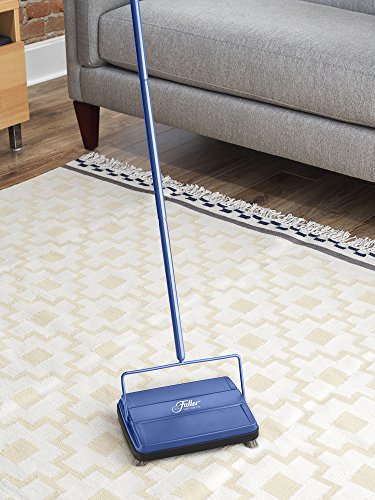 Fuller Brush 17033 Carpet & Floor Sweeper- Mini Stick Cleaner for Hardwood Surfaces, Wood Floors, Laminate, Tile