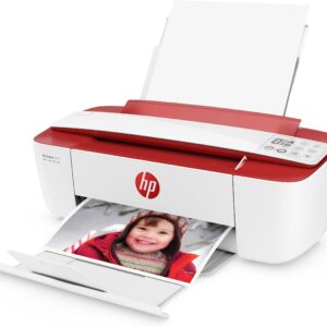 HP DeskJet 3758 All-in-One Printer, Home, Print, Copy, scan, Wireless, Scan to email/PDF; Two-Sided Printing