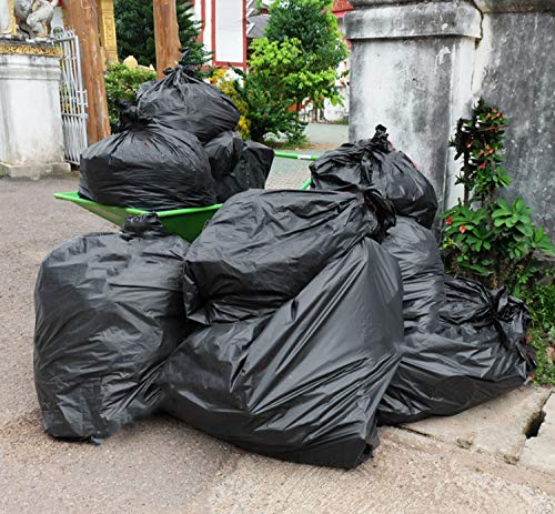 95-96 Gallon Trash Bags, (Huge 25 Bags w/Ties) Extra Large Trash Bags, 90 Gallon, 95 Gallon, 96 Gallon, 100 Gallon Trash Bags