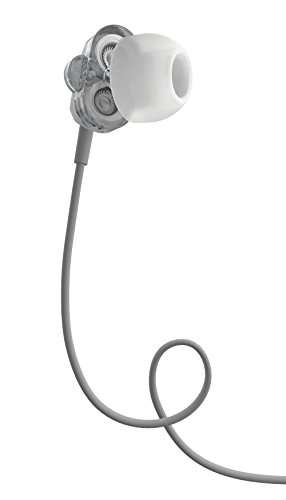 iFrogz Audio - Impulse Duo - Dual Driver Bluetooth Earbuds - Grey