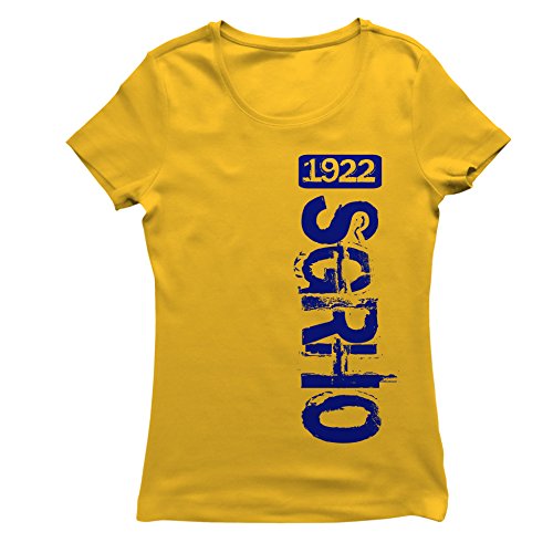 Sigma Gamma RHO Year Hollister T-Shirt (Large, Laker Gold)