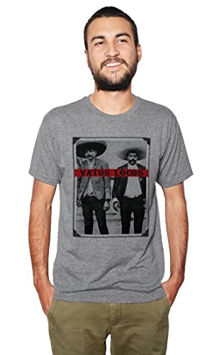 Kid Dangerous Men's Vatos Locos T-Shirt - L Grey