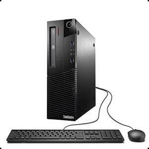 lenovo thinkcentre m83 high performance business small factor desktop computer, intel core i5-4570 3.2ghz, 8gb ram, 500gb hdd, wifi, windows 10 professional (renewed)