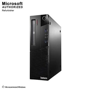 Lenovo ThinkCentre M83 High Performance Business Small Factor Desktop Computer, Intel Core i5-4570 3.2GHz, 8GB RAM, 500GB HDD, WiFi, Windows 10 Professional (Renewed)