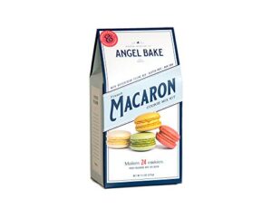 french macaron baking mix with swiss buttercream filling. baker's choice single step formulation. gluten free. makes 48 shells.