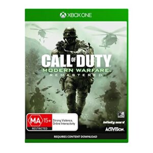 call of duty modern warfare remastered - xbox one