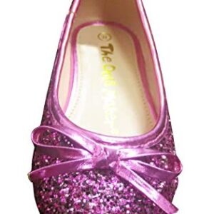 The Doll Maker Glitter Ballet Flat-TD171001B-1 Fuchsia