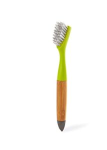 full circle micro manager home & kitchen detail cleaning brush, green