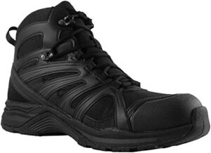 altama aboottabad trail runner tactical mid top combat boot - black, 10.5 w