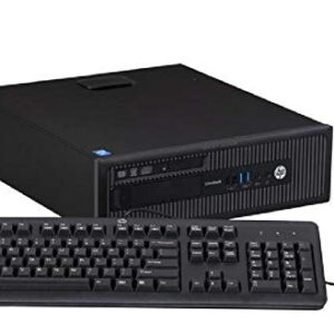 HP ELITEDESK 800 G1 SFF Slim Business Desktop Computer, Intel I54570 3.20 GHz, 8GB RAM, 500GB HDD, DVD, USB 3.0, Windows 10 Pro 64 Bit (Renewed)