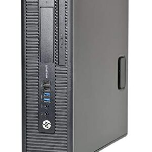 HP ELITEDESK 800 G1 SFF Slim Business Desktop Computer, Intel I54570 3.20 GHz, 8GB RAM, 500GB HDD, DVD, USB 3.0, Windows 10 Pro 64 Bit (Renewed)