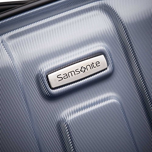 Samsonite Centric Hardside Expandable Luggage with Spinner Wheels, Blue Slate, 3-Piece Set (20/24/28)