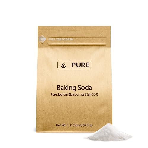 Pure Original Ingredients Sodium Bicarbonate (Baking Soda) (1 lb) Eco-Friendly Packaging, Always Pure, No Fillers Or Additives