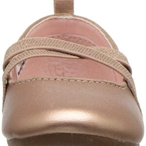 OshKosh B'Gosh Baby-Girl's Flora Ballet Flat, Rose, 7 M US Toddler