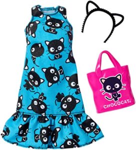 barbie fashions hello kitty blue cat dress