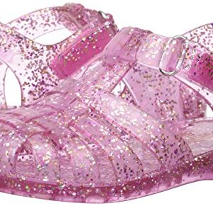 OshKosh B'Gosh Girl's Marie Jelly Sandal, Pink, 10 M US Toddler