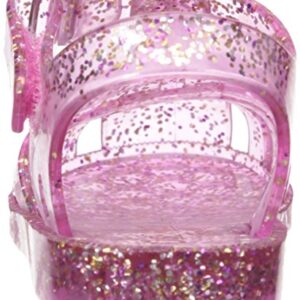 OshKosh B'Gosh Girl's Marie Jelly Sandal, Pink, 10 M US Toddler